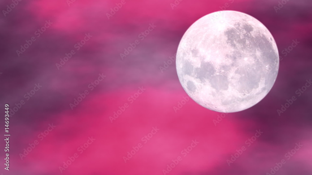 Evil Moon Background (loop) Stock Video | Adobe Stock