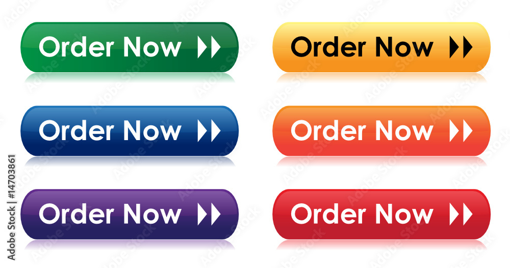 Order Now Buttons Stock Vector | Adobe Stock