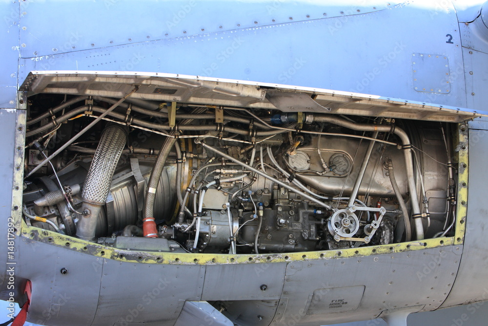 C-130 Hercules engine Stock Photo | Adobe Stock