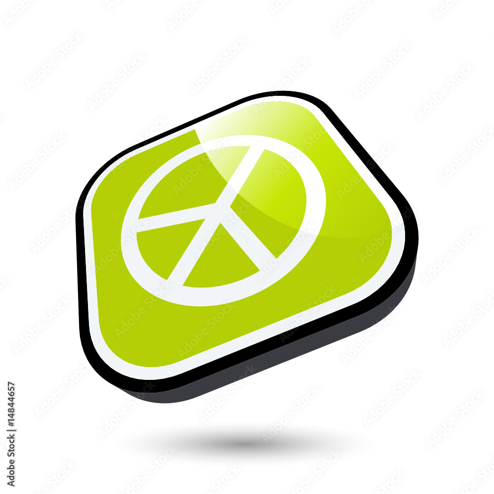 frieden friedenszeichen symbol zeichen Stock Vector | Adobe Stock