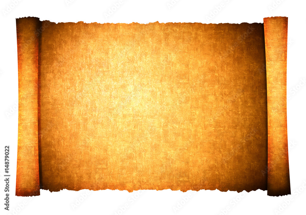 Paper Scroll Wallpaper