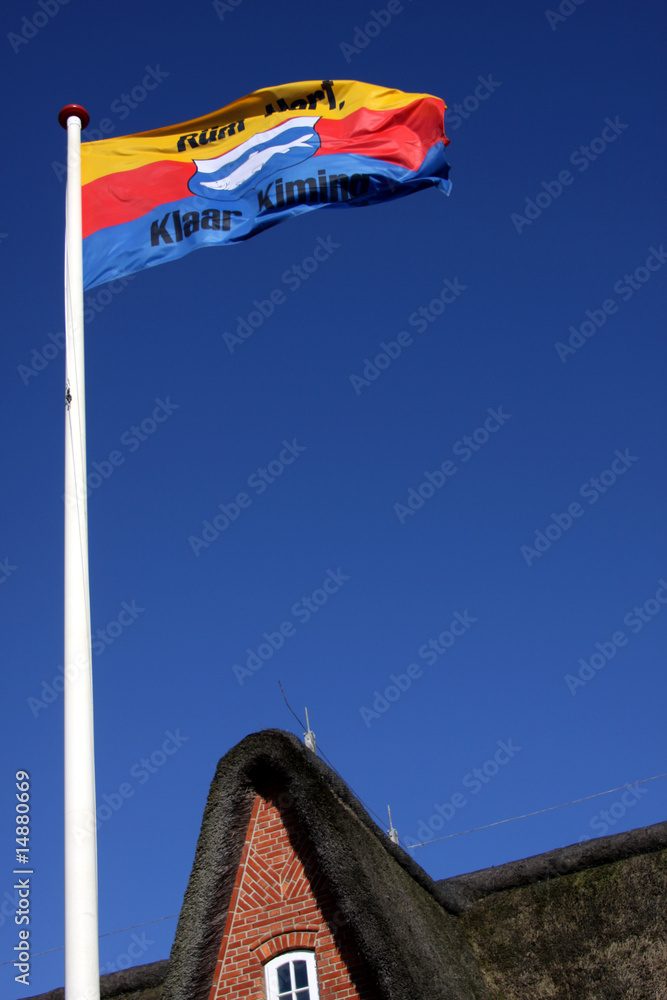 Friesische Fahne Stock Photo | Adobe Stock