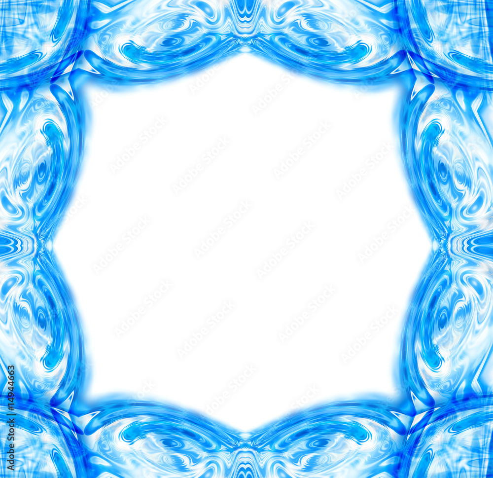 marco azul turquesa ilustración de Stock | Adobe Stock