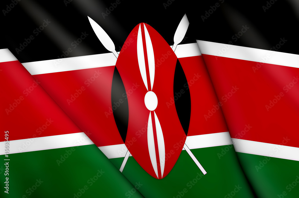 Flag of Kenya Stock Photo | Adobe Stock