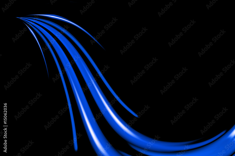 fondo negro lineas azules Stock Illustration | Adobe Stock