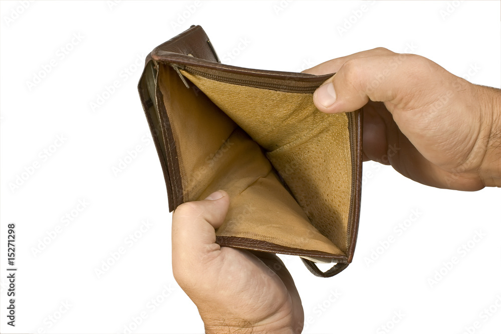 Empty wallet Stock Photo | Adobe Stock