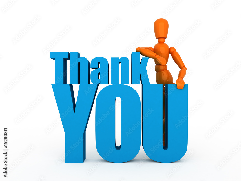 Thank you very much! Stock Illustration | Adobe Stock