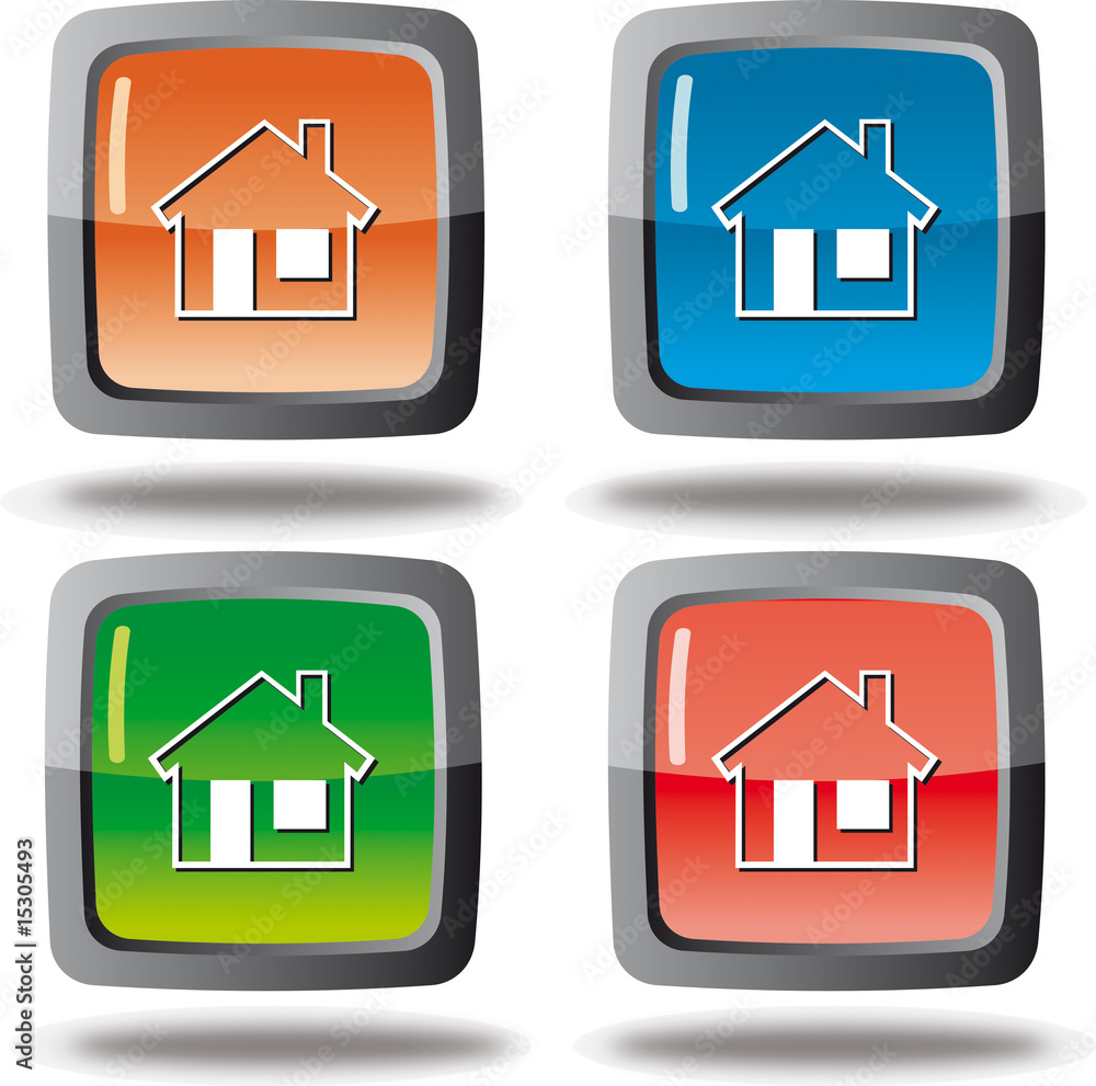 icone maison Stock Vector | Adobe Stock