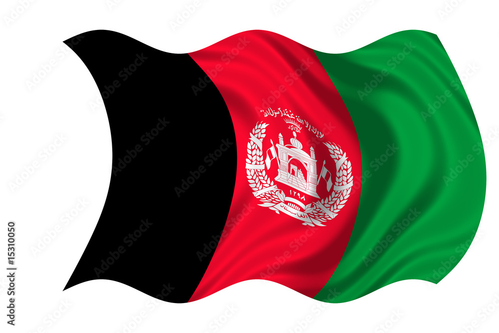 afghanistan flag Stock Illustration | Adobe Stock