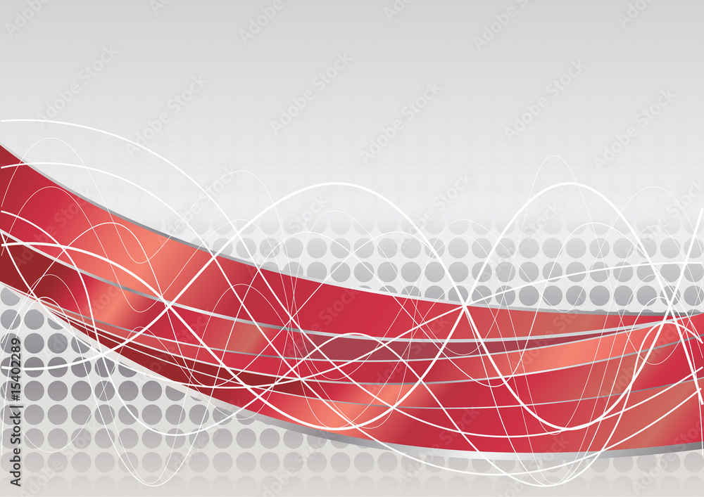 Vector red tech background; clip-art Stock Vector | Adobe Stock