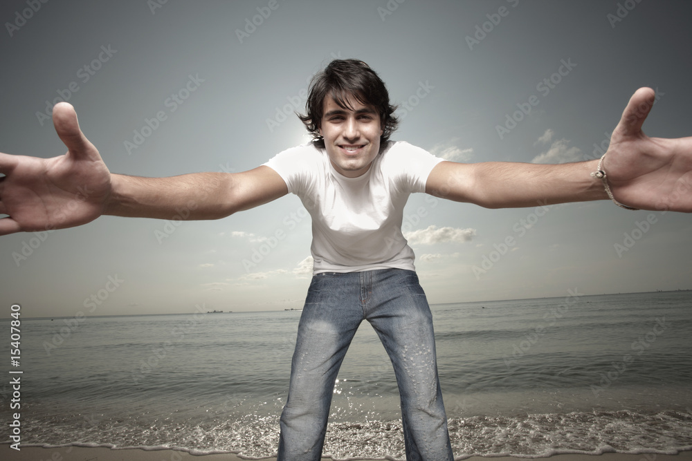 Arm Reaching Towards Camera