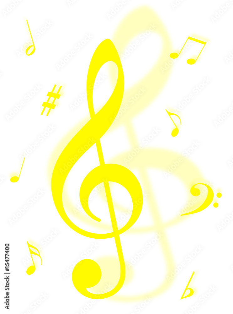 Simboli musicali Stock Illustration | Adobe Stock