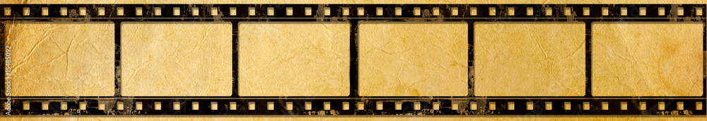 Grunge film frame with space for your images Stock Illustration | Adobe ...