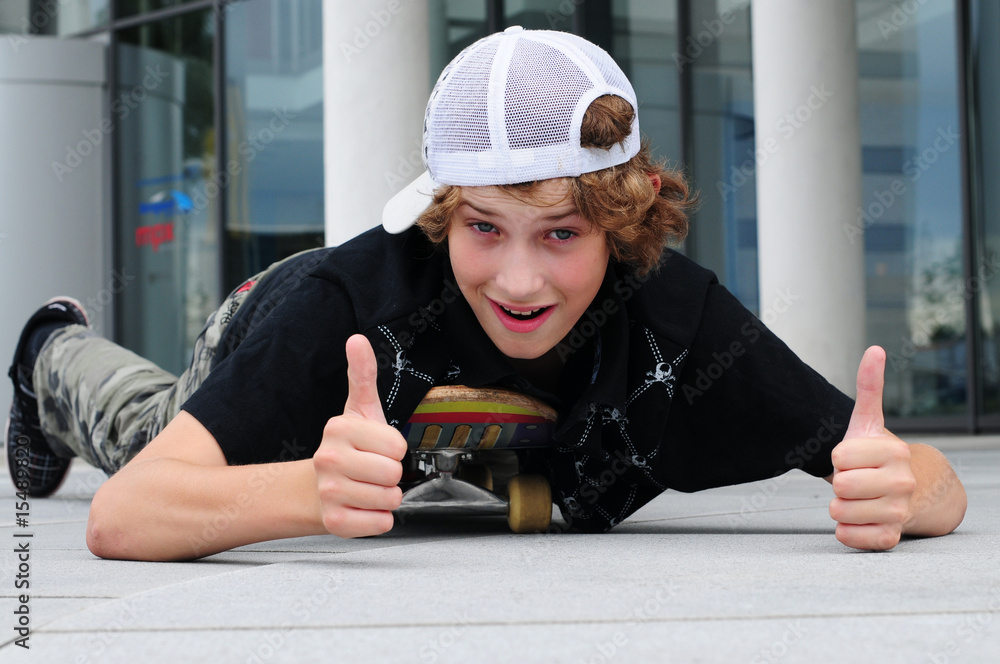 Daumen hoch positiv Stock Photo | Adobe Stock