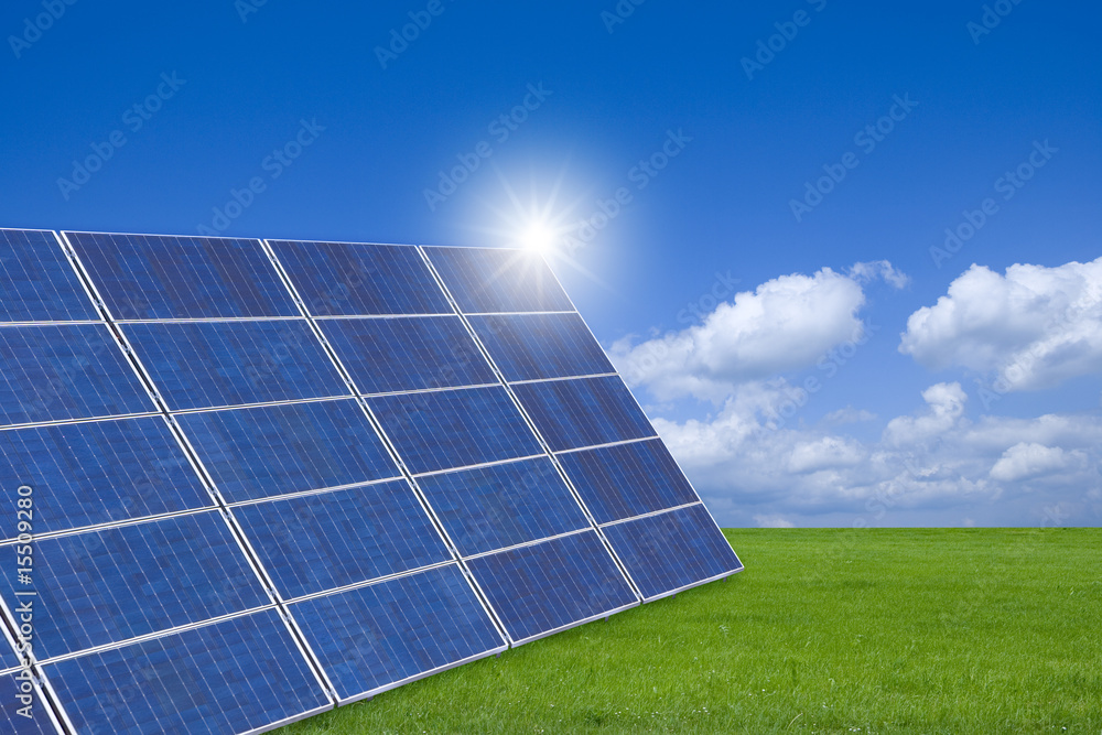 Solarzellen Stock Photo | Adobe Stock