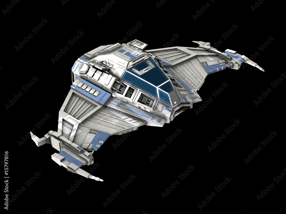 spaceship Stock Illustration | Adobe Stock