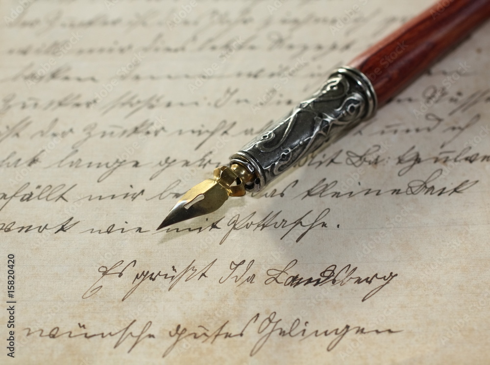 Alter Brief Stock-Foto | Adobe Stock