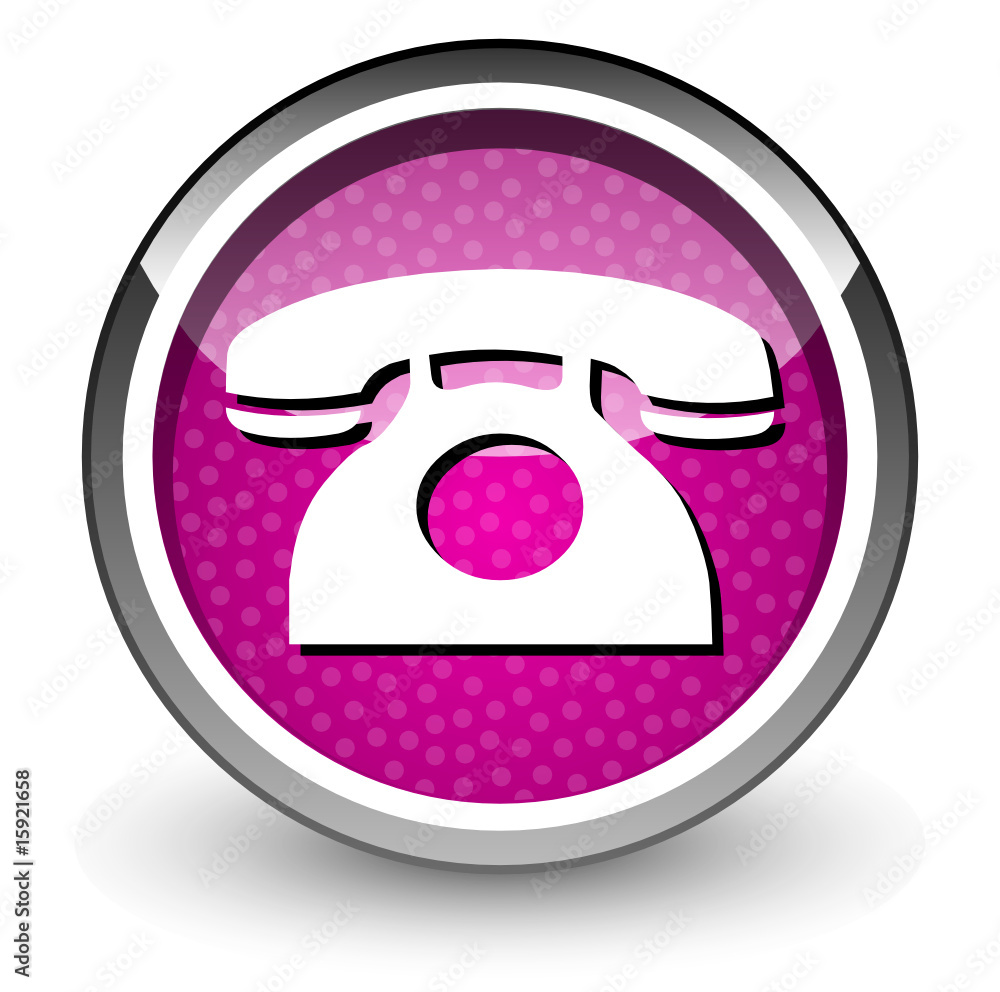 Telephone Symbol Stock Vector | Adobe Stock