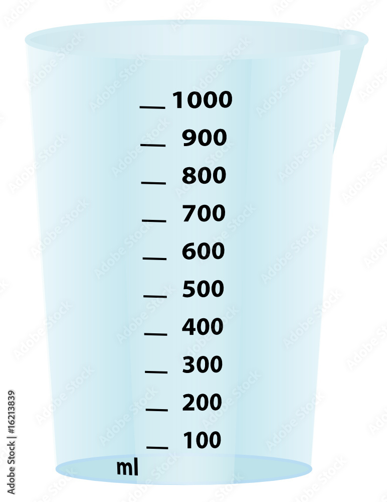 Verre Doseur Litre Stock Vector Adobe Stock Verre Doseur Litre Stock Vector Adobe Stock