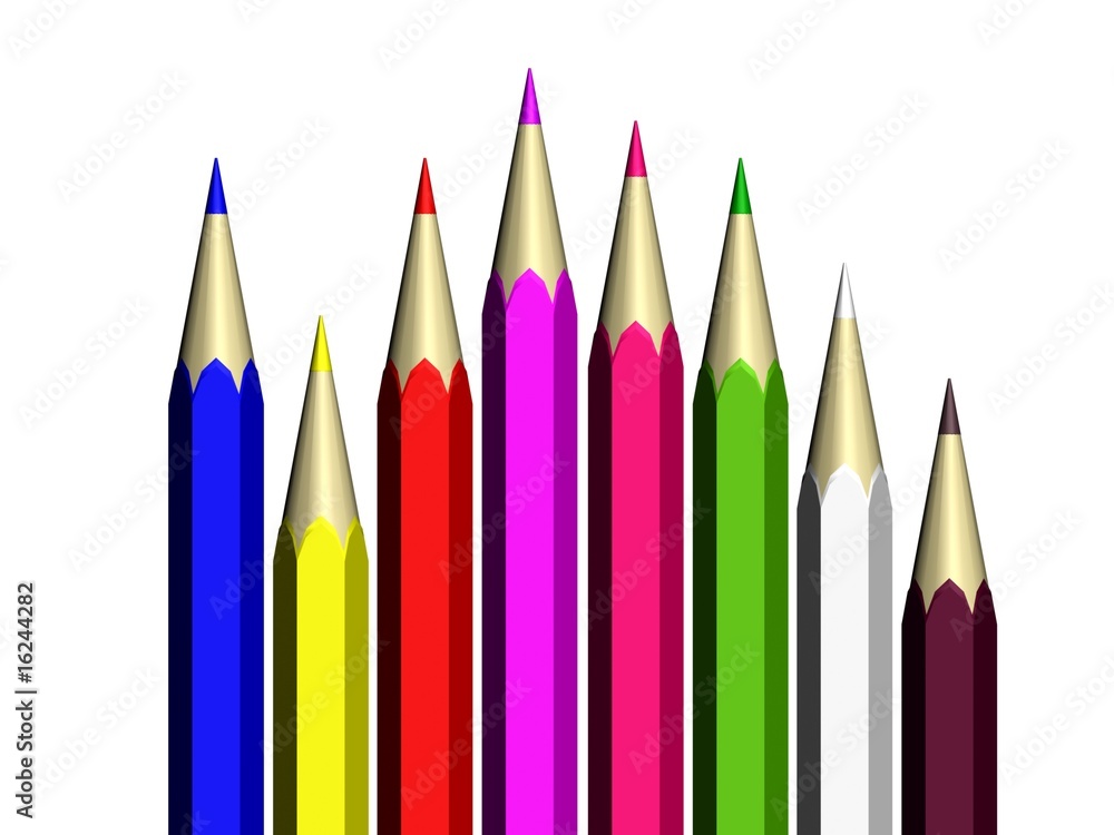 crayon Stock Illustration | Adobe Stock