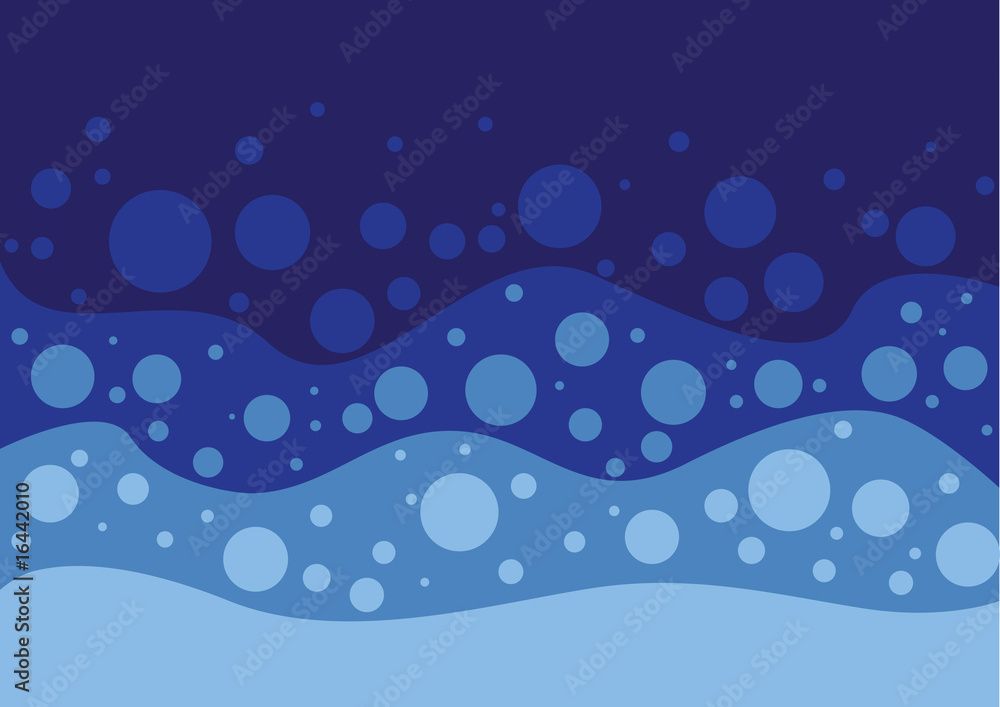 Fondo Oceano Stock Vector | Adobe Stock