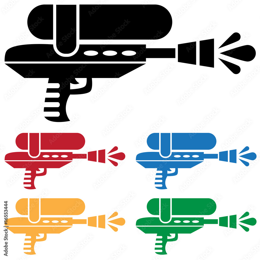 water gun icon Stock Vector | Adobe Stock
