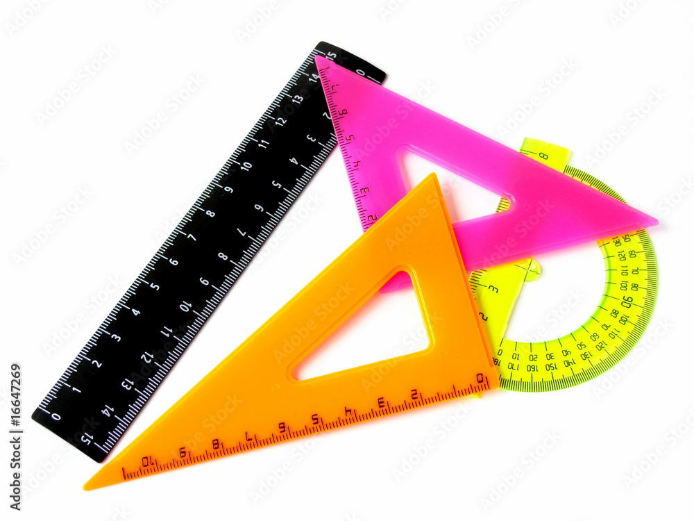 rulers set Stock Photo | Adobe Stock