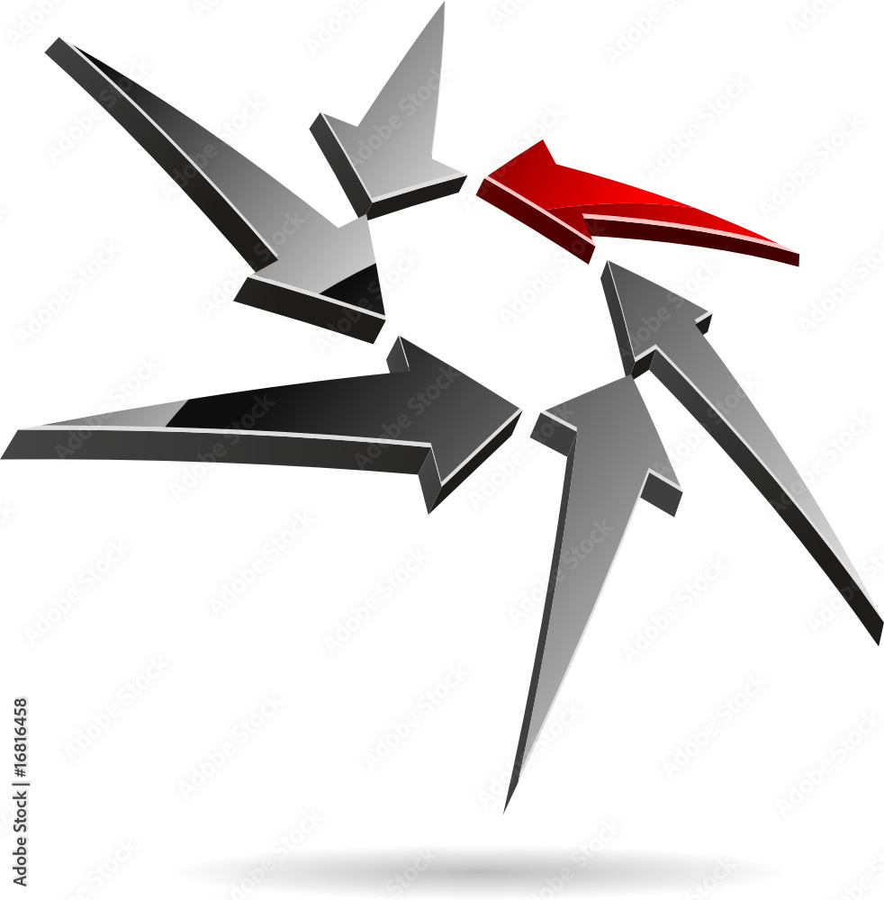 Abstract company symbol. Vector illustration. Stock Vector | Adobe Stock