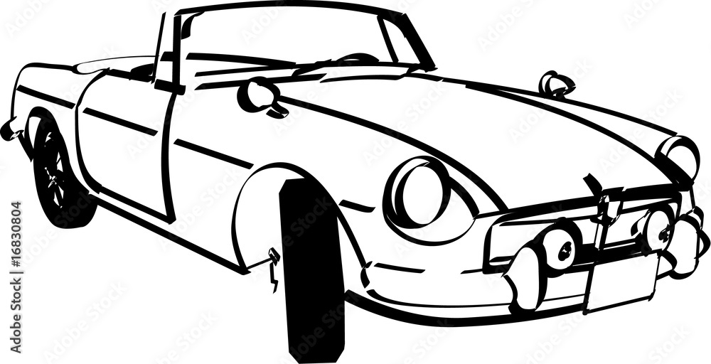 67 MGB Stock Vector | Adobe Stock