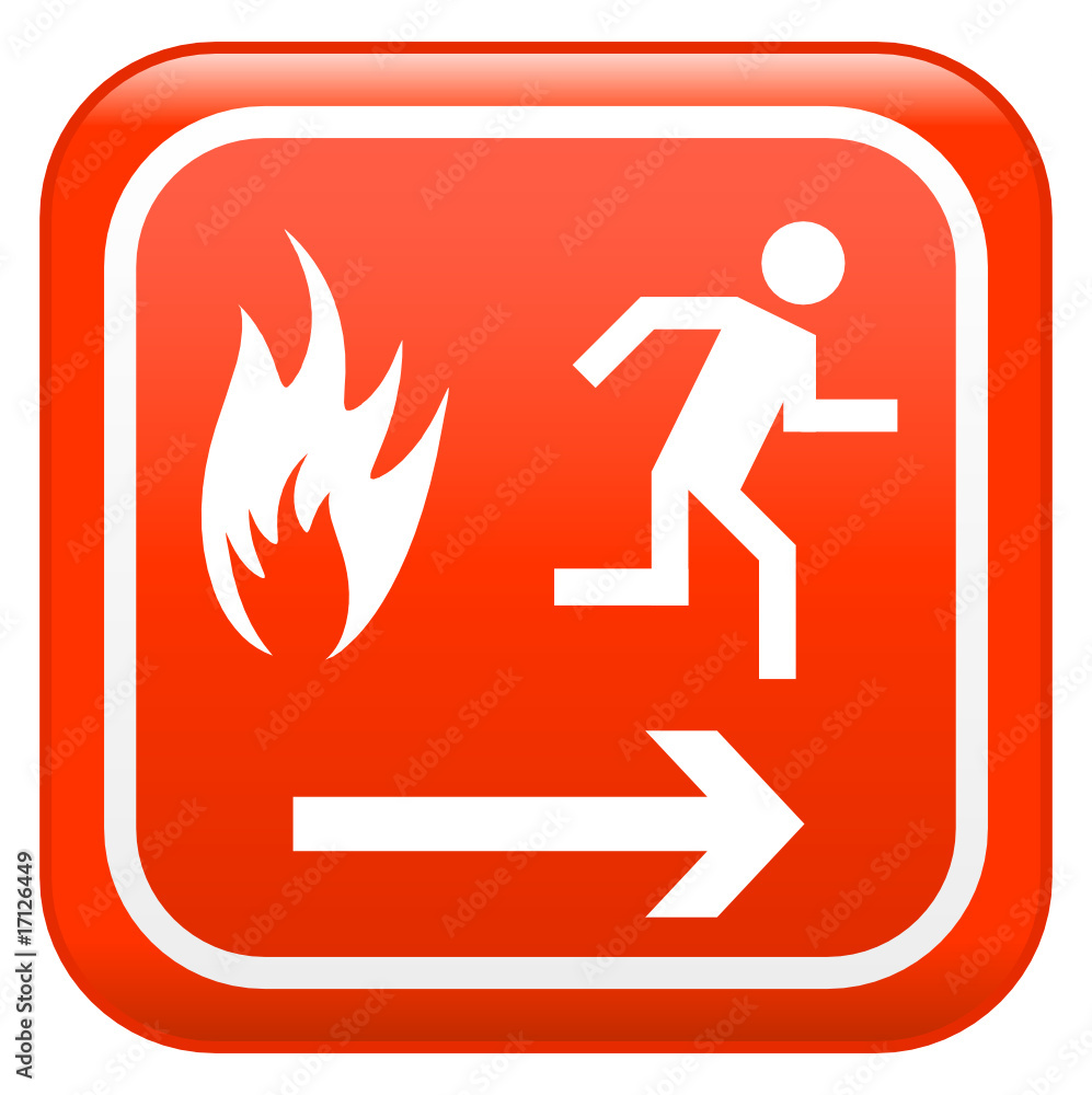Fire Drill Sign