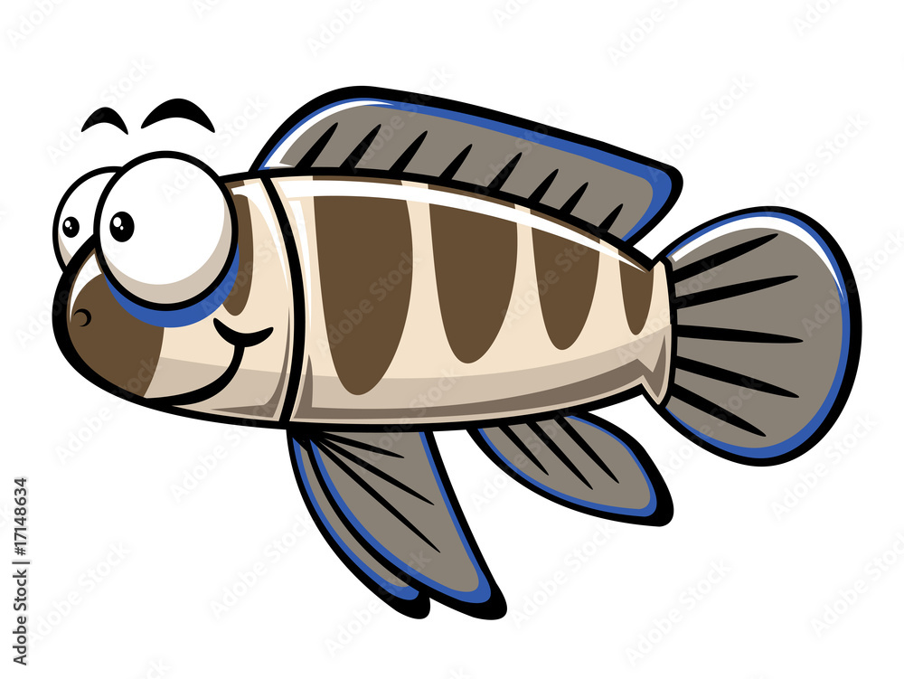 cartoon fish Stock Vector | Adobe Stock