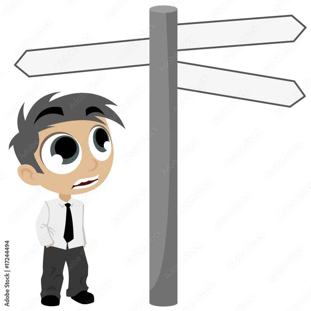 Man perdu Stock Vector | Adobe Stock