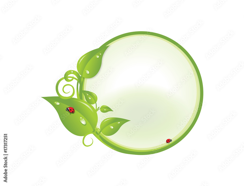 environment border frame illustration Stock Vector | Adobe Stock