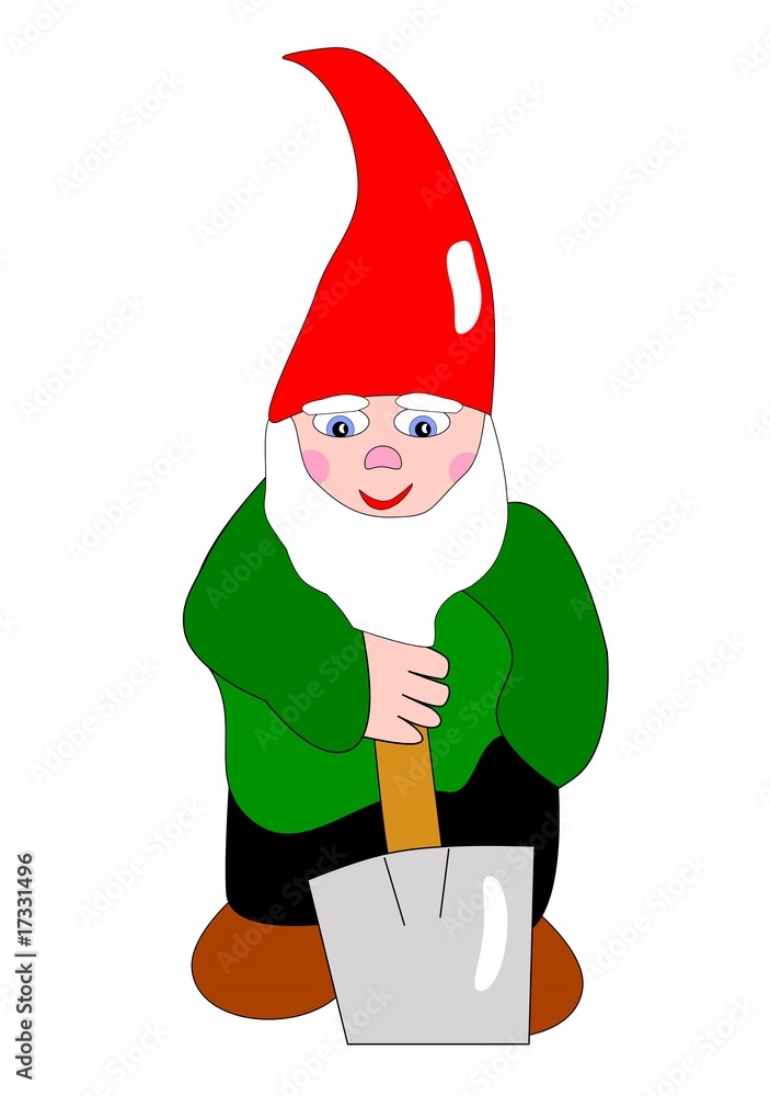 Zwerg Stock Vector | Adobe Stock