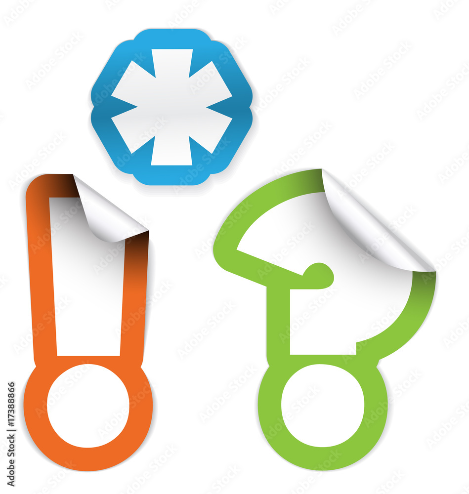 Vetor de asterisk, exclamation mark and question mark do Stock | Adobe ...