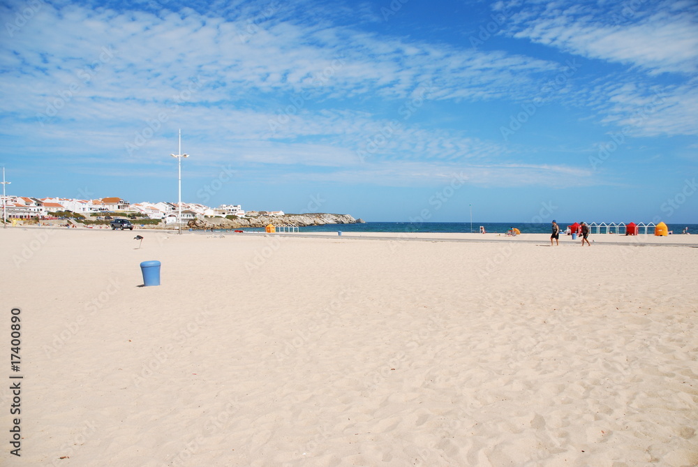 Beautiful Baleal beach at Peniche, Portugal Stock Photo | Adobe Stock
