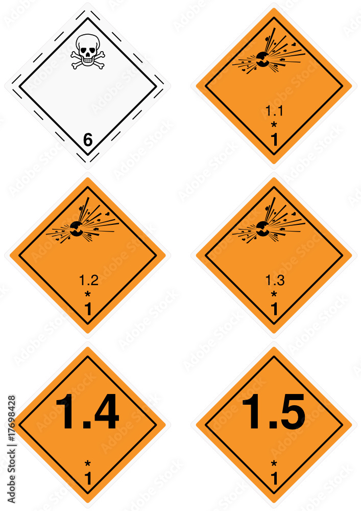 Pictogrammes GHS (Globally Harmonized System) Stock Vector | Adobe Stock