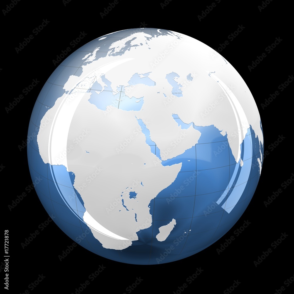 erde 3d Stock Illustration | Adobe Stock