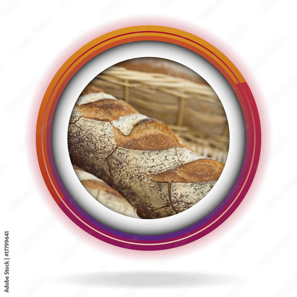 Picto pain Stock Illustration | Adobe Stock