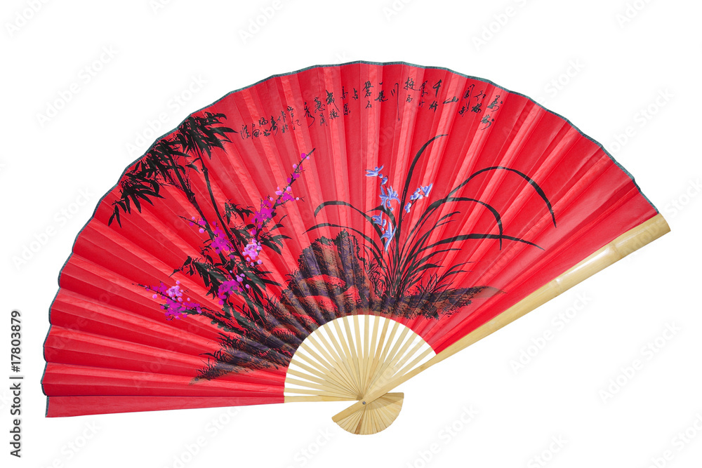 Red Chinese Fan