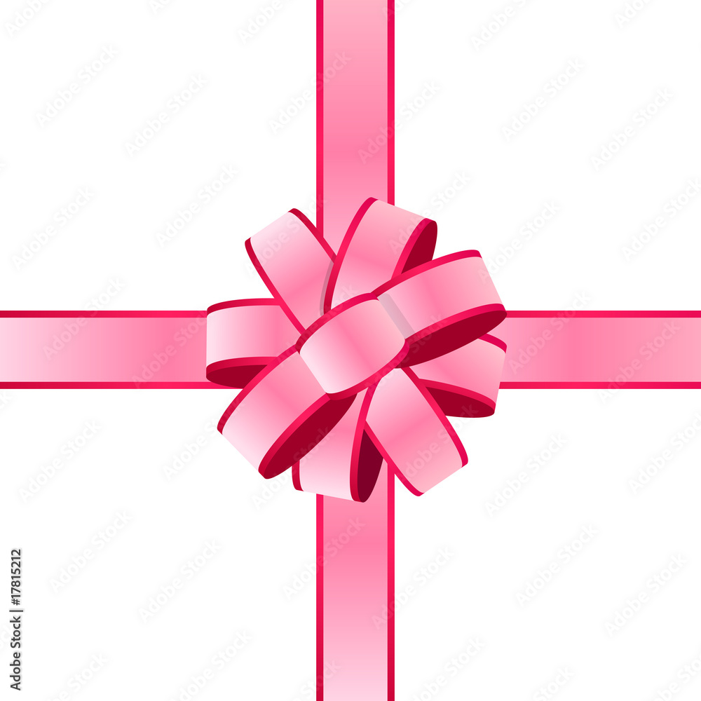 vector gift ribbon Stock Vector | Adobe Stock