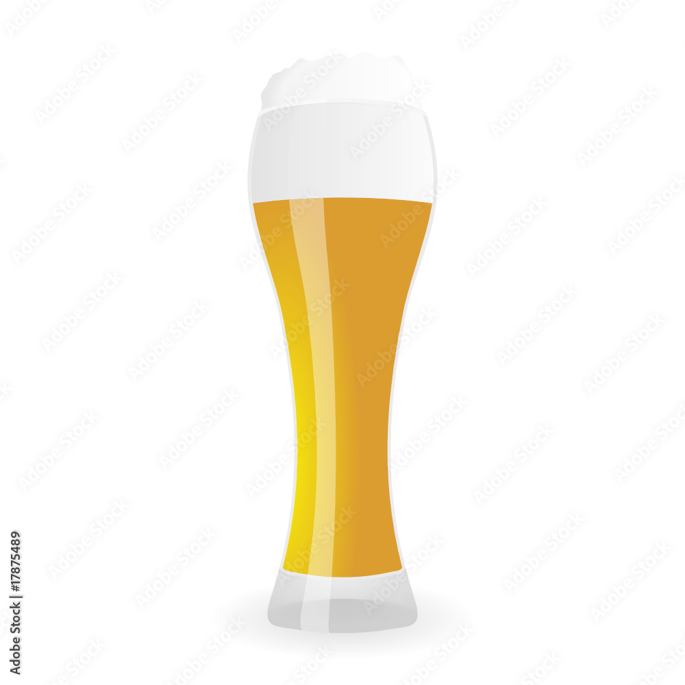 weissbier v2 Stock-Vektorgrafik | Adobe Stock