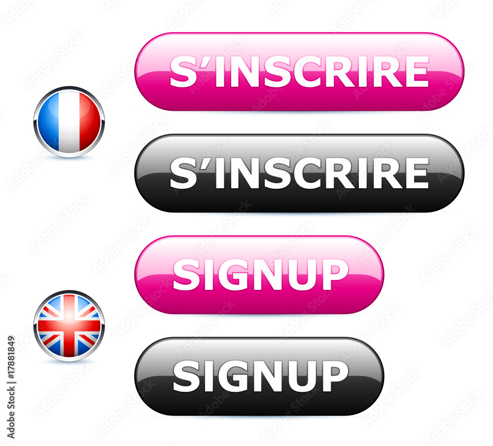 Vecteur Stock icône s'inscrire / signup | Adobe Stock