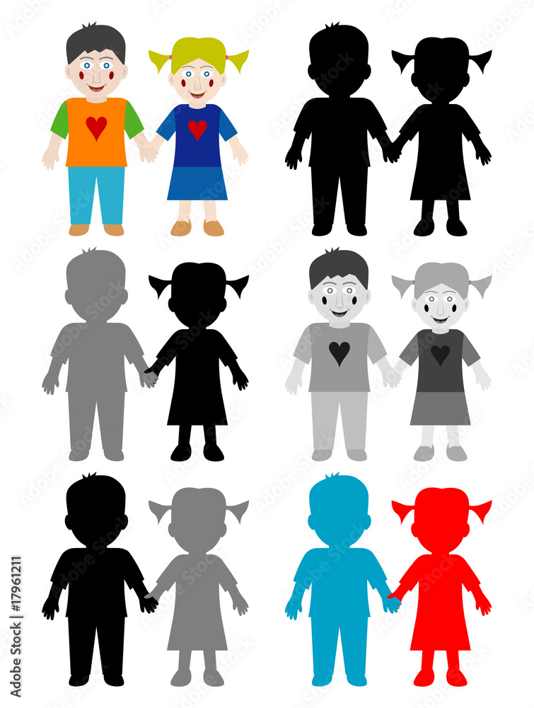 Happy Child Clip Art Black And White