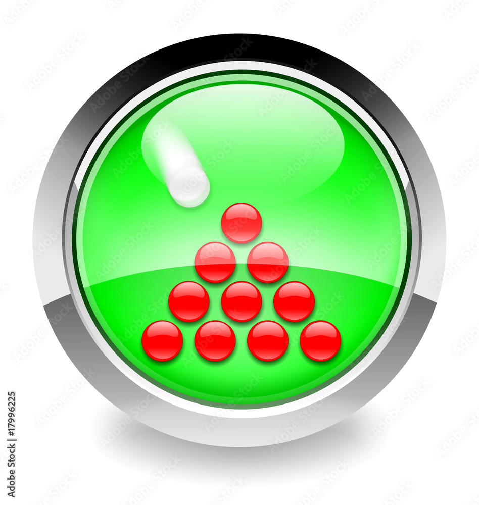 Snooker logo/icon Stock Illustration | Adobe Stock