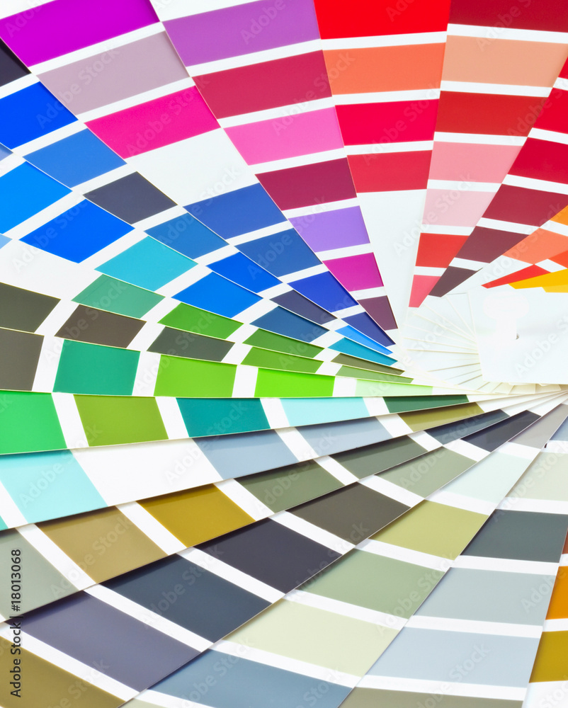 different versions of the color palette Stock Photo | Adobe Stock
