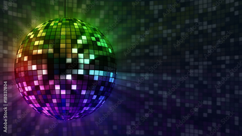 Disco Ball HD loop. Stock Video | Adobe Stock