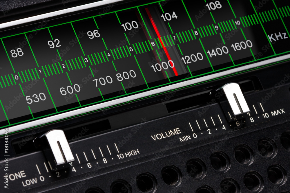 Poster vintage radio tuner – Wall Art | UkPosters