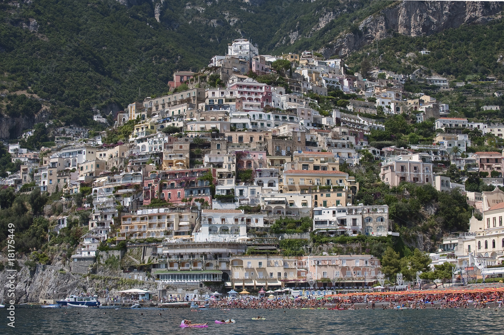 La piramide di Positano Stock Photo | Adobe Stock