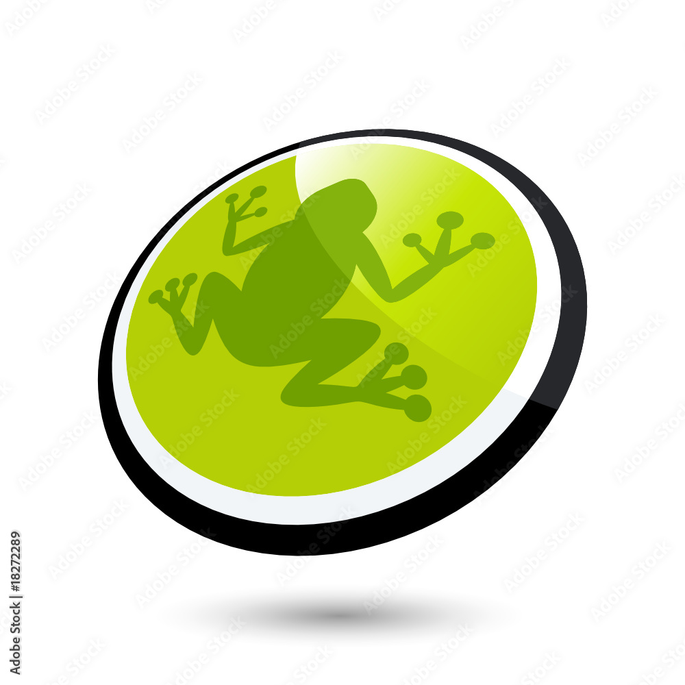 frosch kröte natur zeichen Stock Vector | Adobe Stock